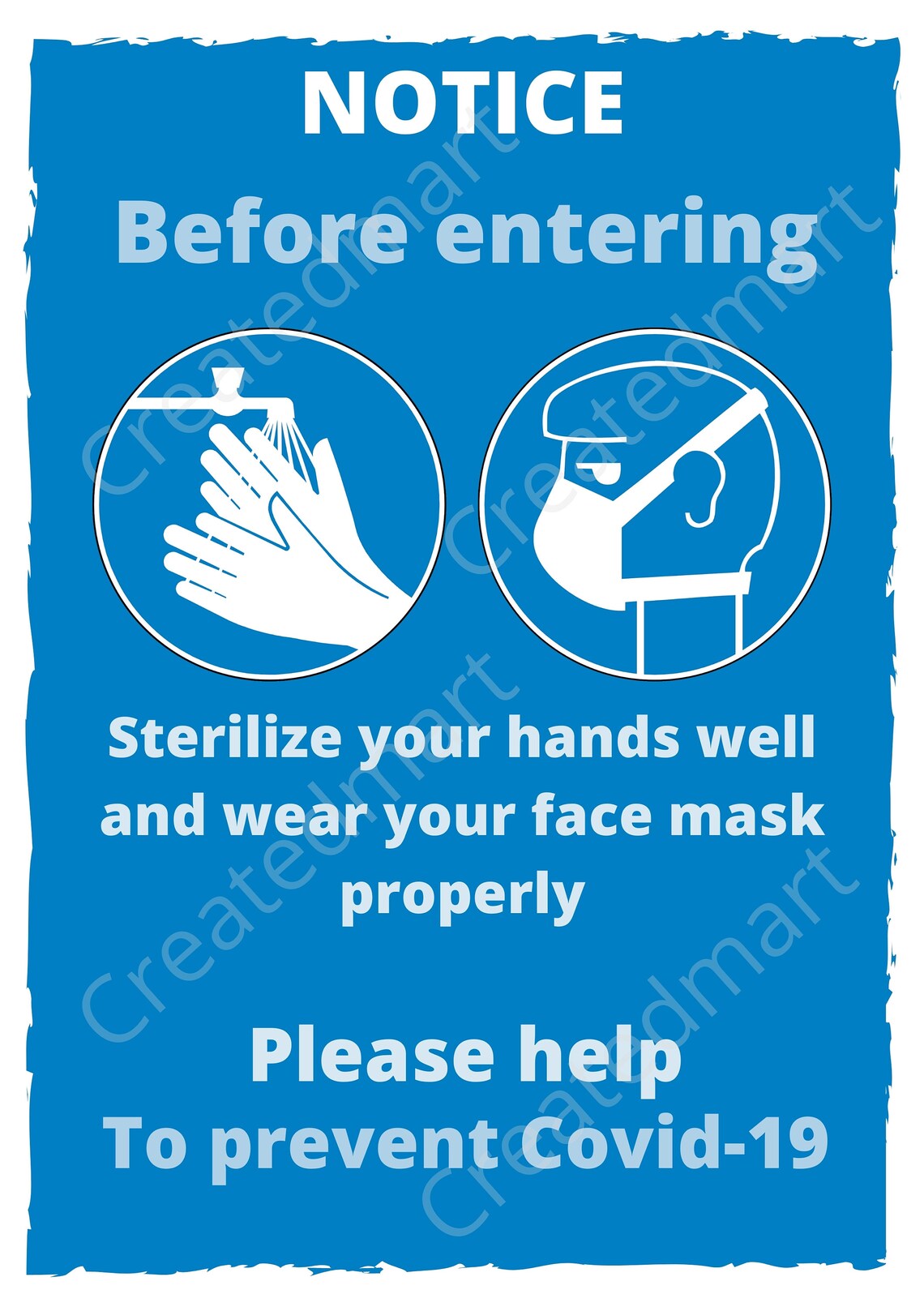 Shop Notice Information High Quality Printable Poster to | Etsy