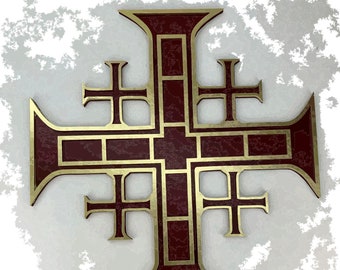 Jerusalem Wall Cross - Etsy