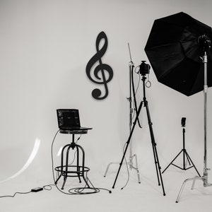 Treble Clef, Wood Wall Hanging, Music Room Decor or Graduation Gift - Etsy