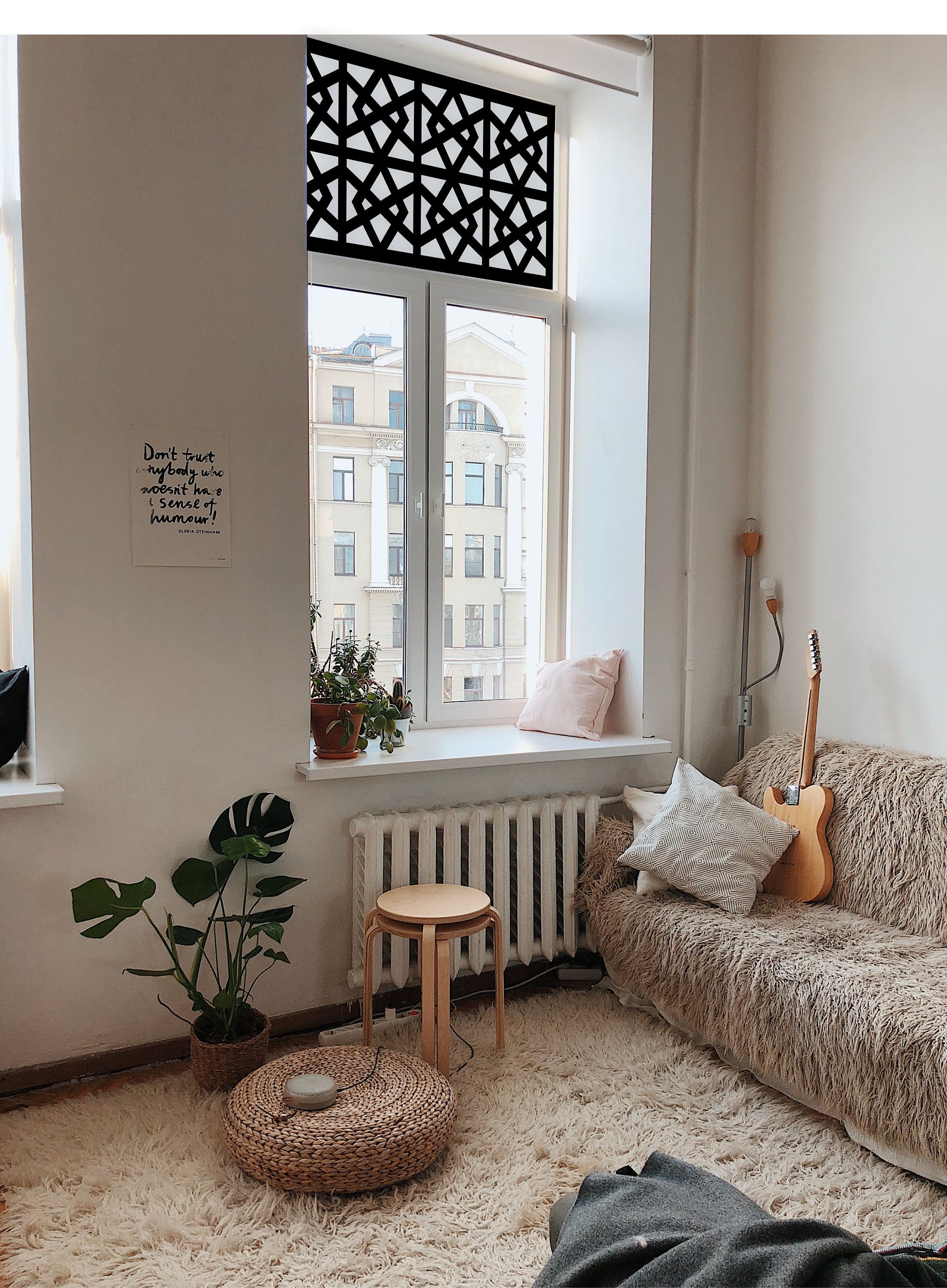 Transom Window Inserts / Solar Screens / Decorative Window - Etsy Canada