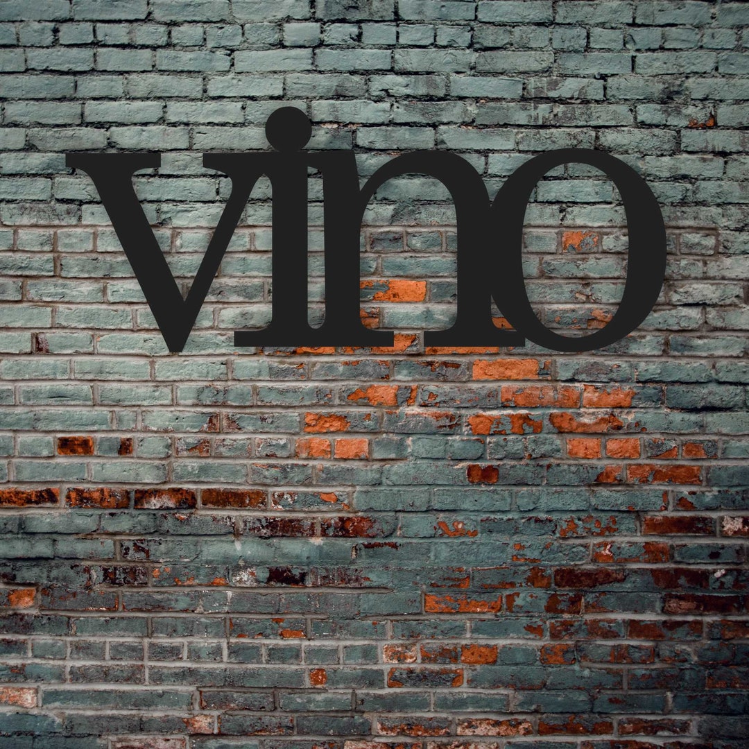 Vino / Wine Sign / Merlot / Italian Wood Sign / Wine Art / - Etsy