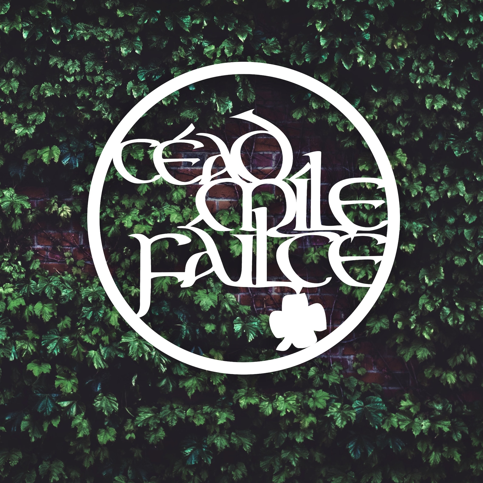 Cead Mile Failte/ Round Irish Wood Welcome Sign/ Scottish - Etsy