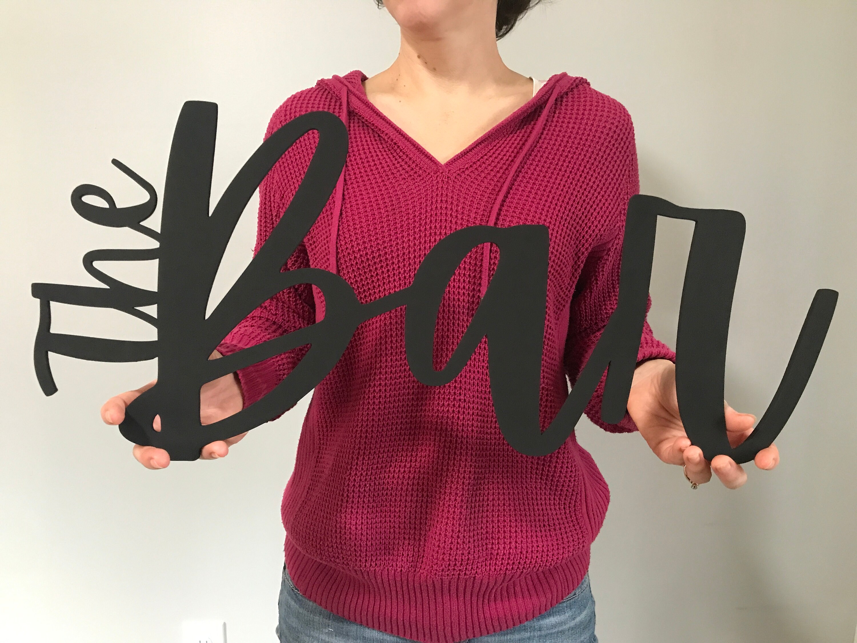 Bar Sign/ Large Word Decor/ Home Bar Sign/ Wooden Bar Sign / - Etsy