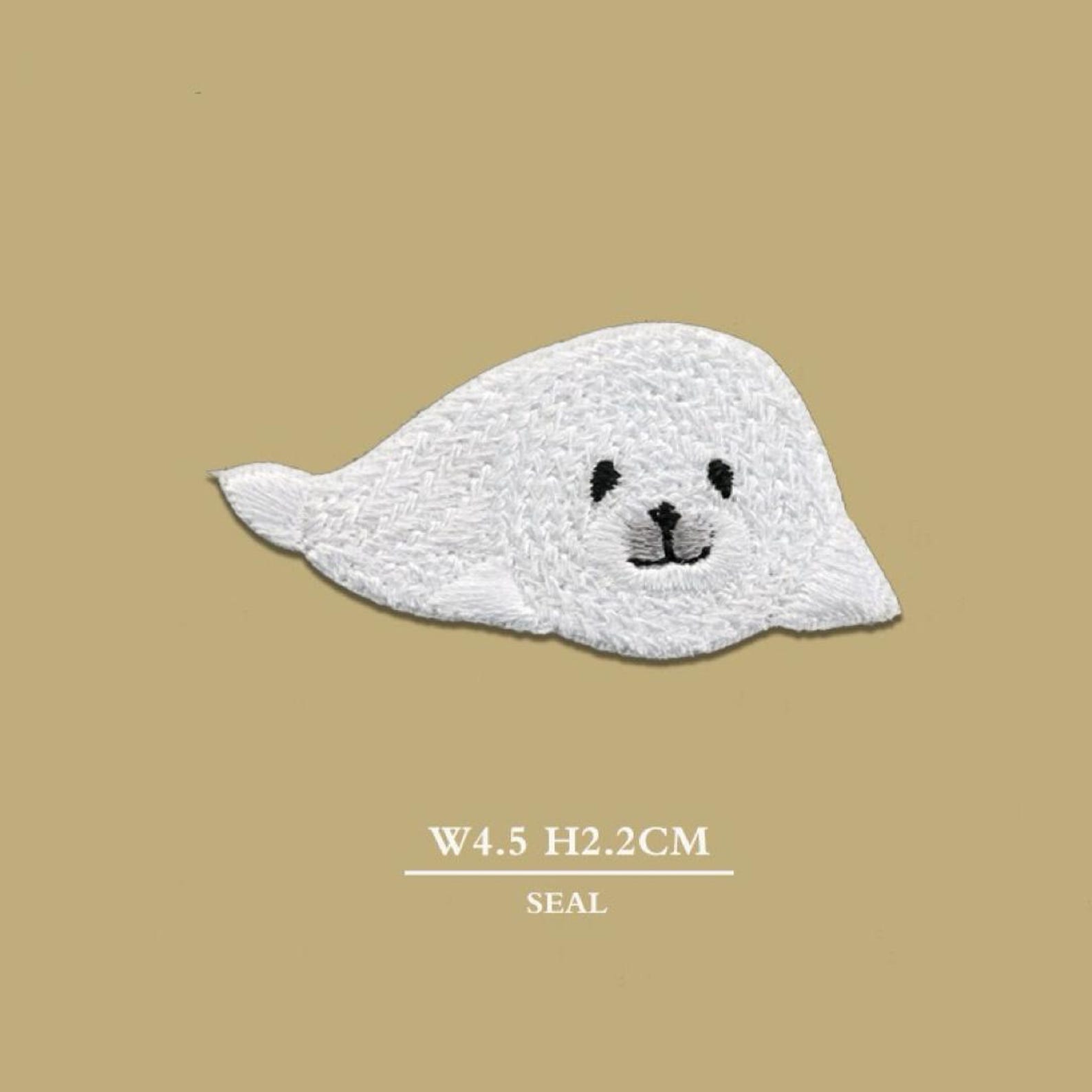 Animal Embroidered Iron on Patch: Marine Life Set Killer Whale Conch ...