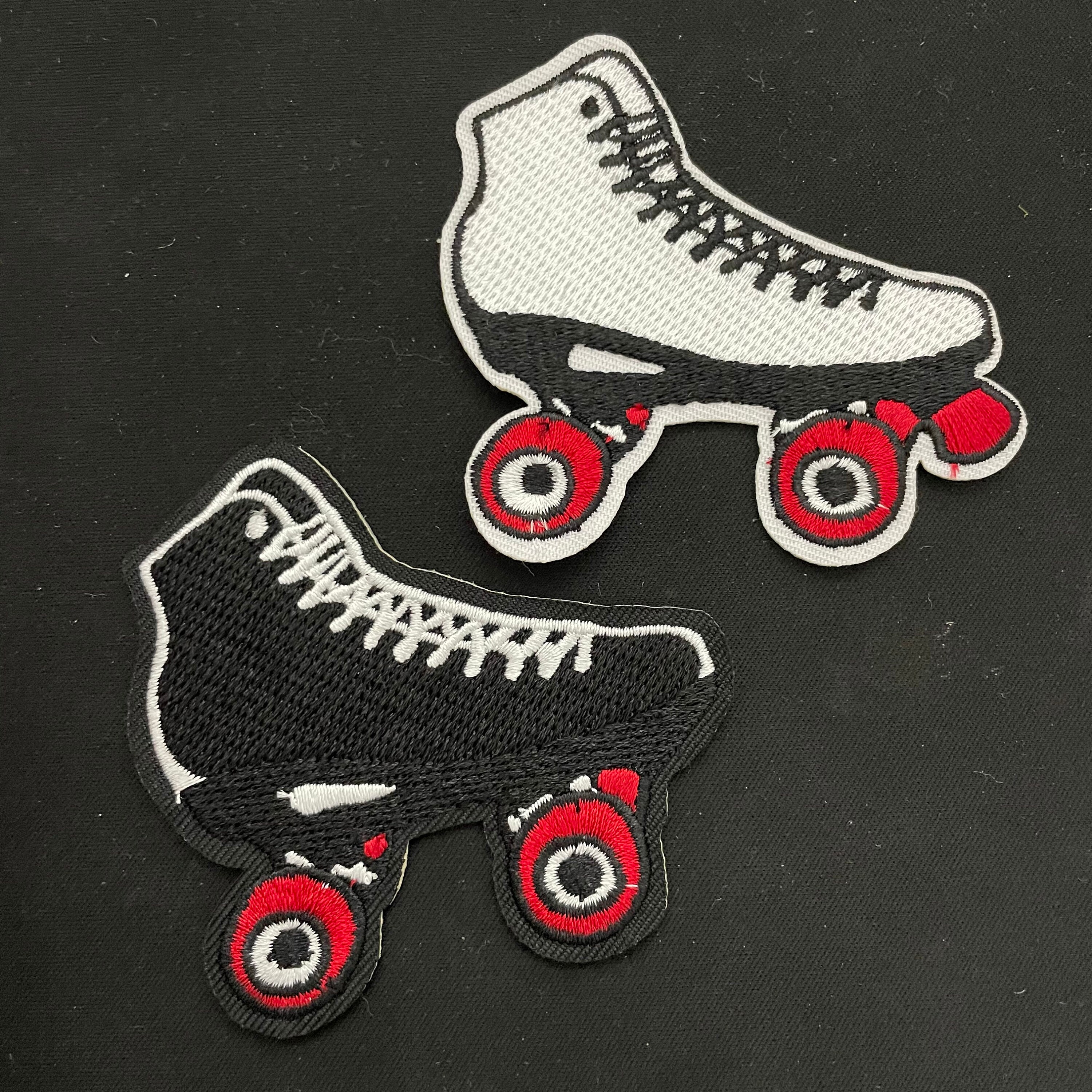 Skates Iron on Patch Embroidered PATCH Embroidery Cute Beauty - Etsy