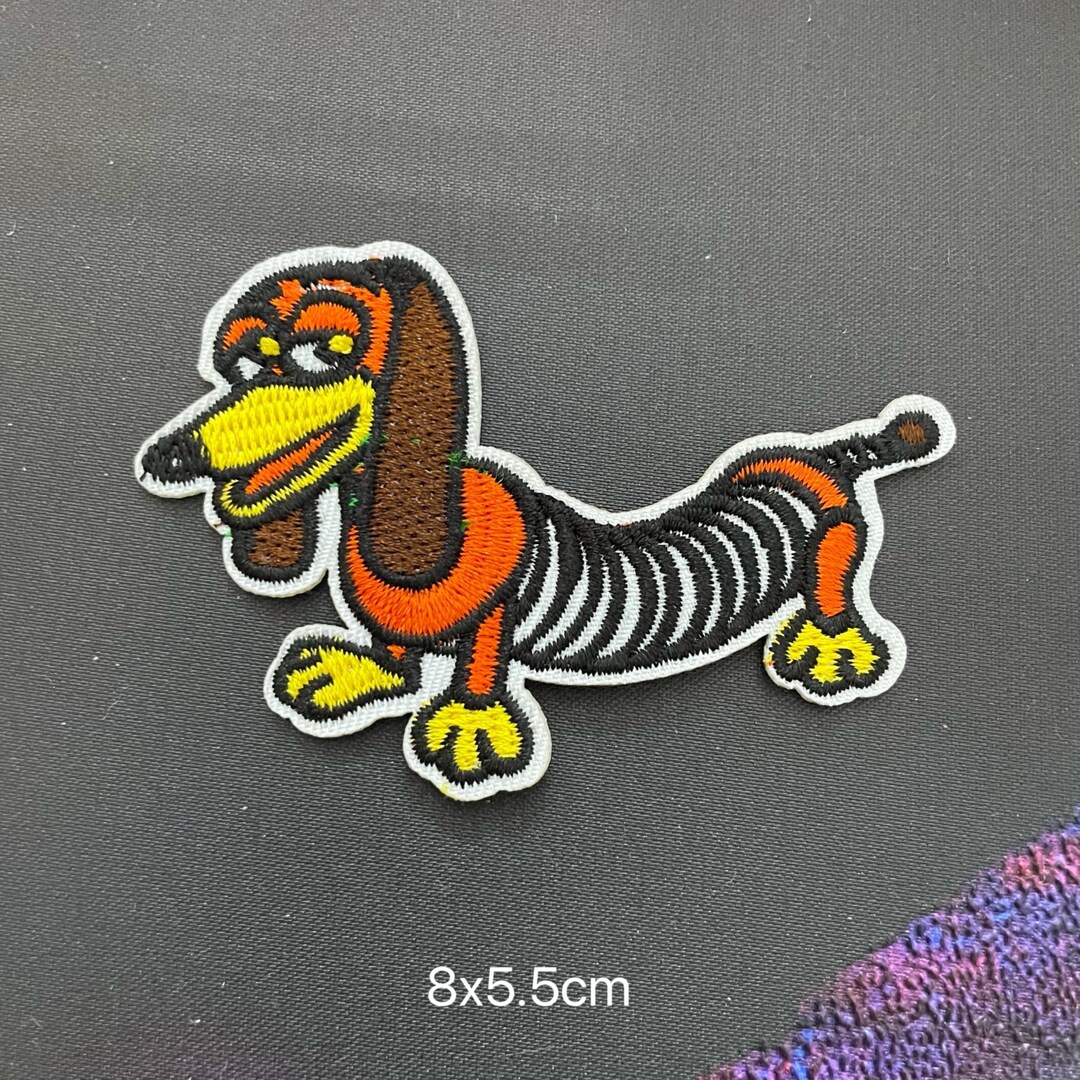 Spring Dog Toy Story Patch Cartoon Iron on Patch Embroidered PATCH ...