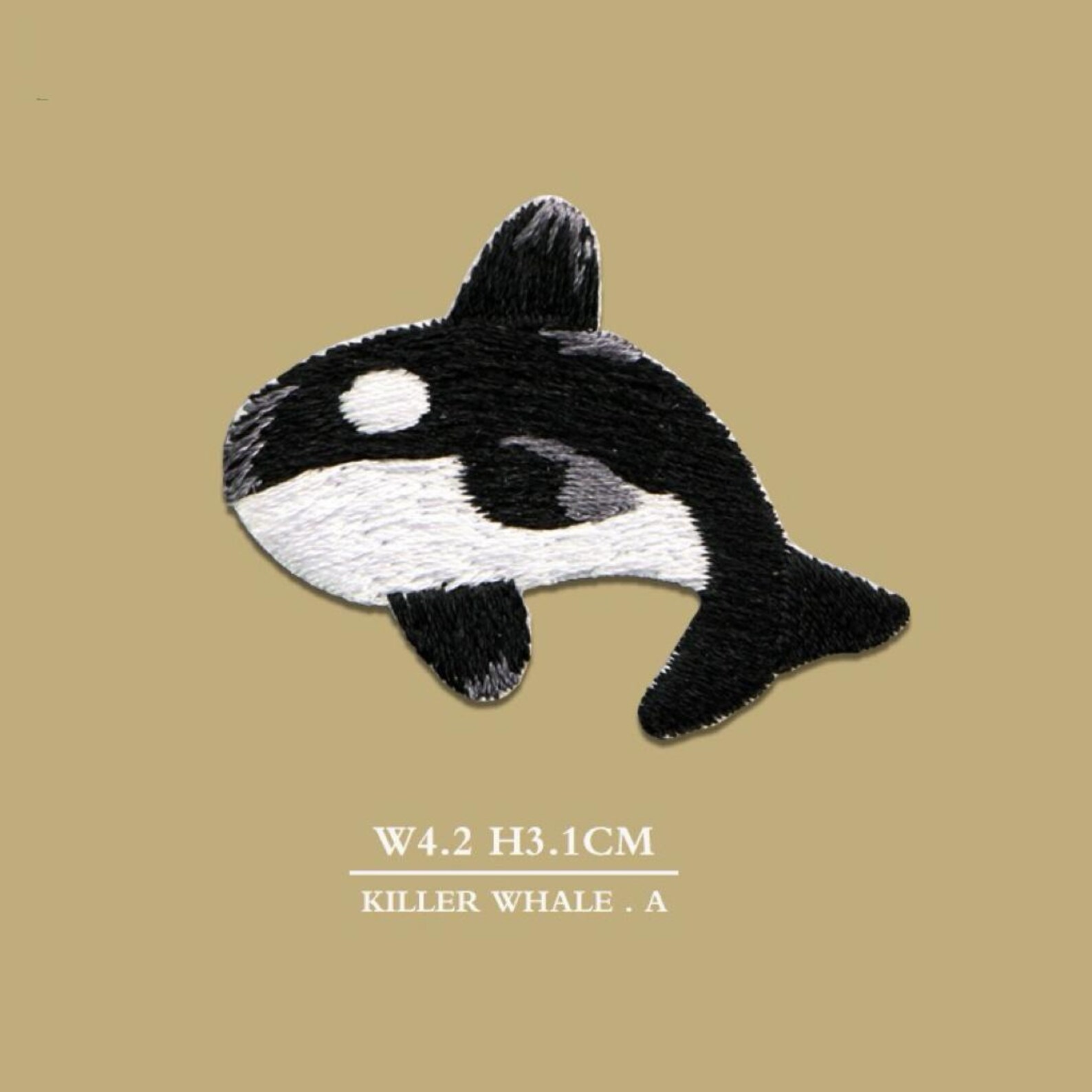 Animal Embroidered Iron on Patch: Marine Life Set Killer Whale Conch ...