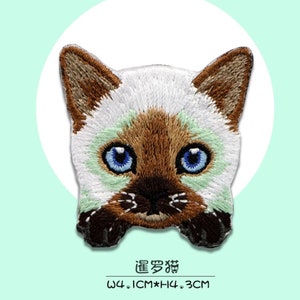 Siamese Cat Ragdoll Maine Coon the Jinjilla Cat Bombay Cat the Tuxedo Cat Bengal Ocelot Iron on ...