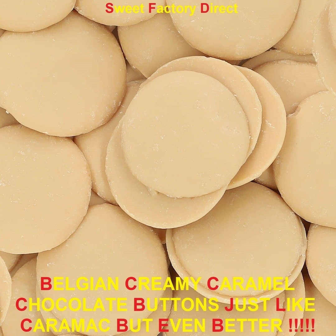 Belcolade Belgian Caramel Caramac Chocolate Couverture Buttons - Etsy UK