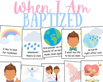 When I Am Baptized Primary Singing Time August 2023 Come Follow Me Song ...