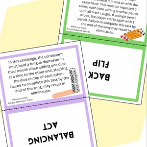 Minute to Win It Primary Singing Time Activity for Reviewing Songs ...