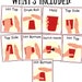 Cup Pattern Visuals for Primary Singing Time Cup Rhythm Graphics Easy ...