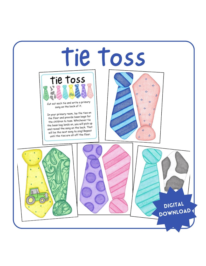 EASY Fathers Day Singing Time Game Fathers Day Singing Time Idea No ...