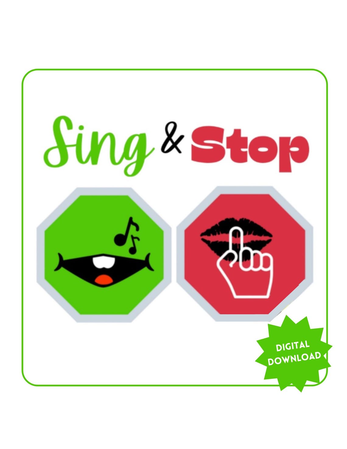 Primary Singing Time Signs for Easy Singing Time Fun No Prep Singing ...