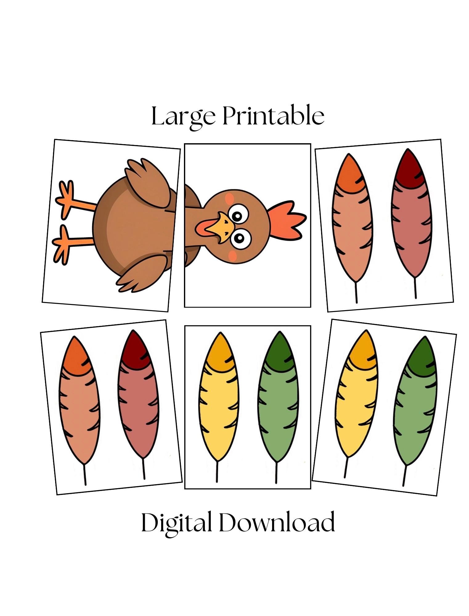 Gratitude Turkey EASY Thanksgiving Singing Time Primary Singing Time ...