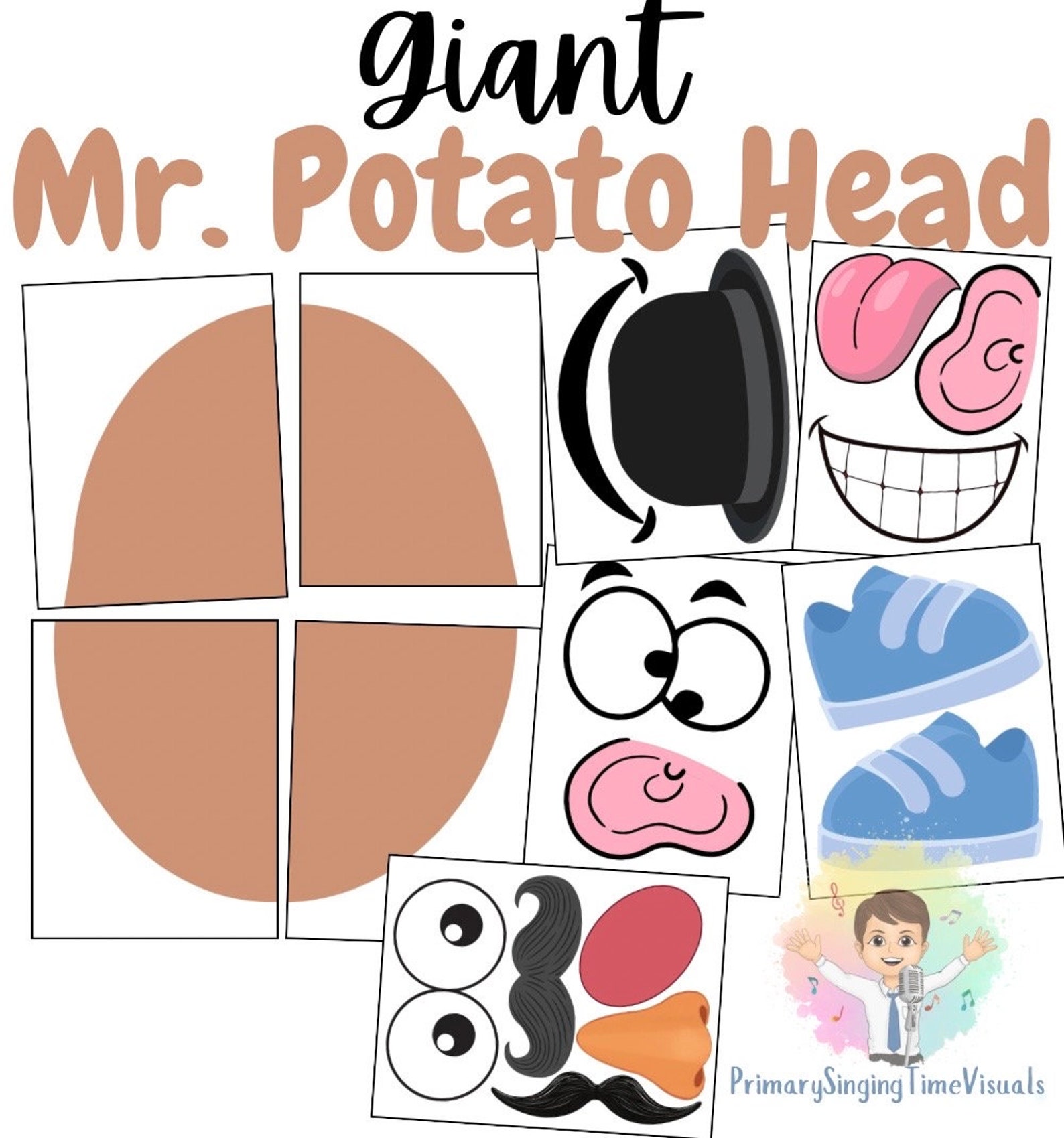 LDS Primary Singing Time Activity Easy Singing Time Idea Printable of ...