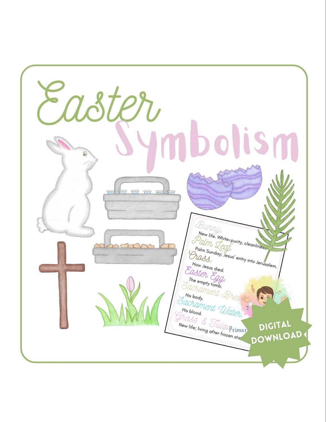 Easter Symbolism for Primary Singing Time Meaningful Easter Idea for ...