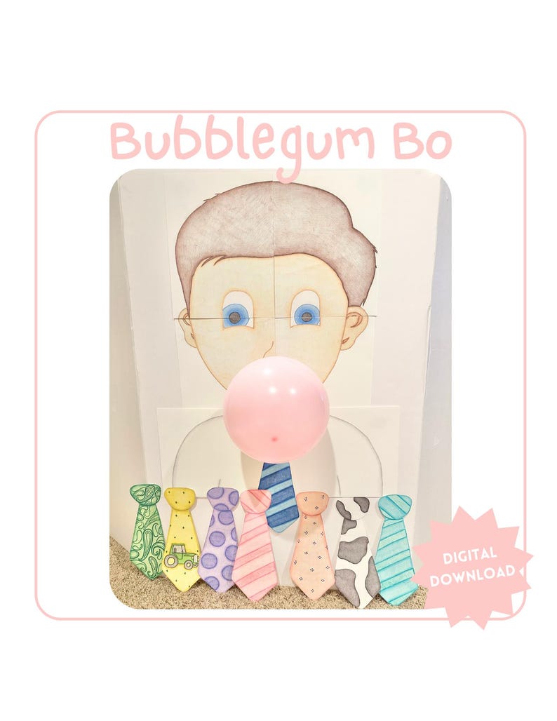 FUN Primary Singing Time Idea “bubblegum Bo” Primary Balloon Activity ...