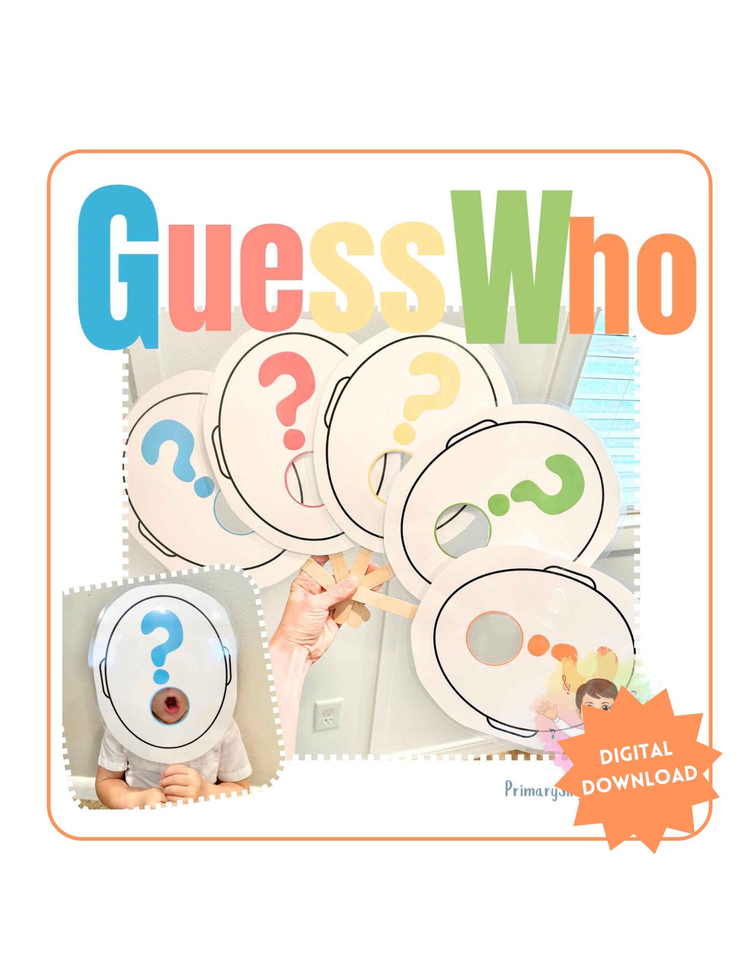 Primary Singing Time Activity Guess Who? Game Idea for Primary Singing ...