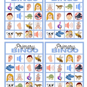 Primary Singing Time Game Bingo Easy Singing Time Activity Idea Fun ...