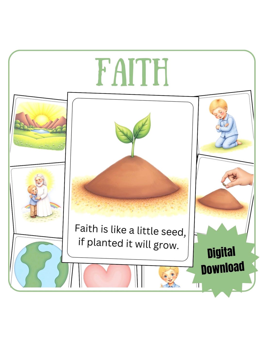 Flipchart for Faith Primary Song Visuals for Primary Singing Time LDS ...