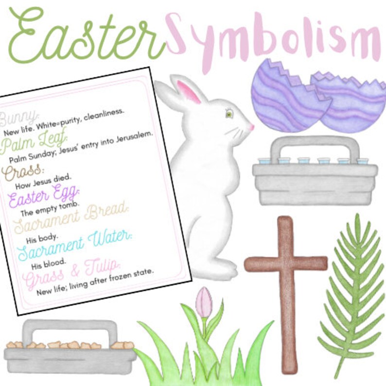 Easter Symbolism for Primary Singing Time Meaningful Easter Idea for ...