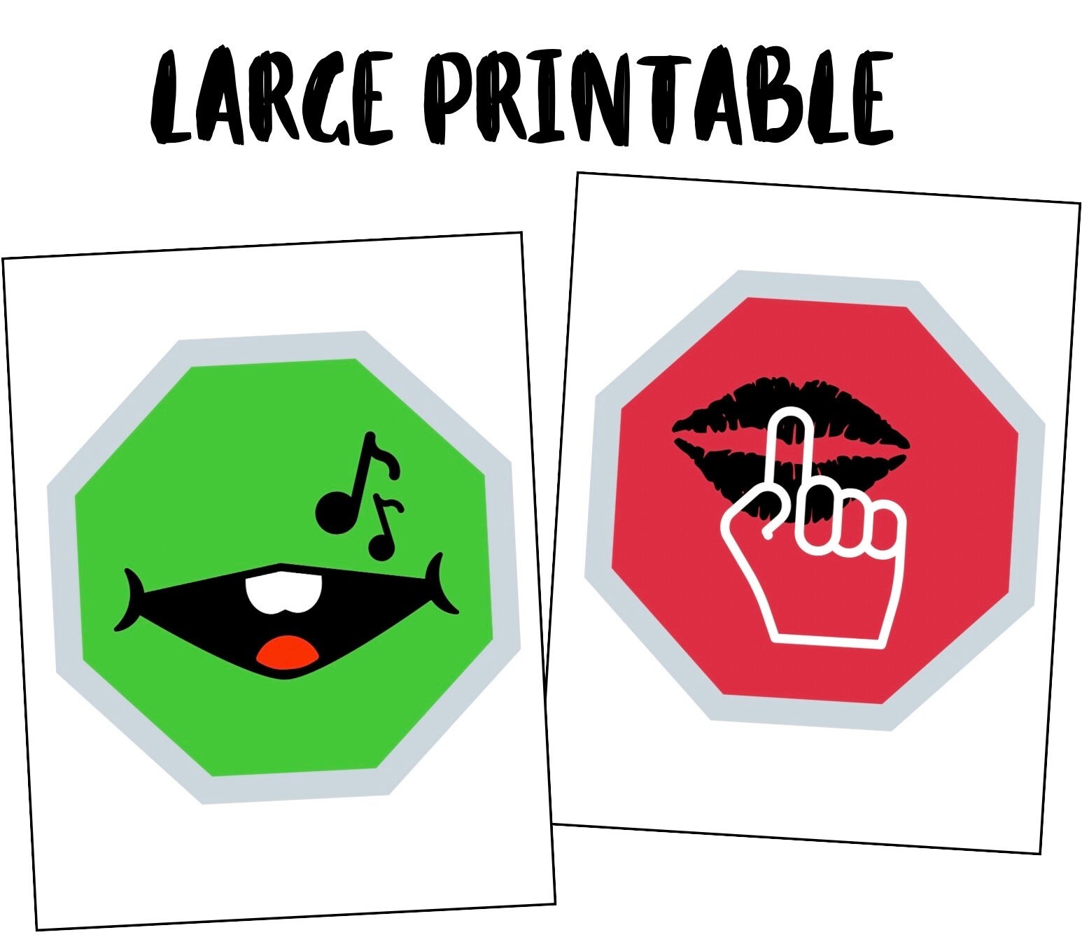 Primary Singing Time Signs for Easy Singing Time Fun No Prep Singing ...