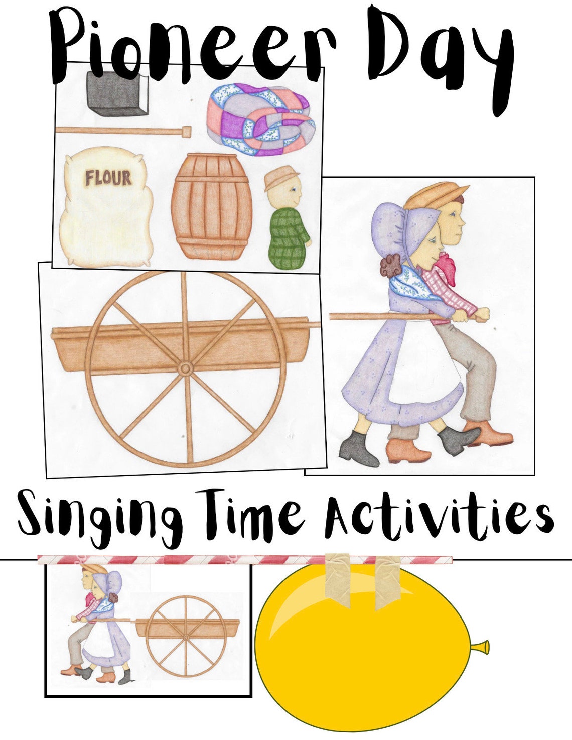 Pioneer Day Singing Time Activities for Pioneer Day Ideas Pioneer ...