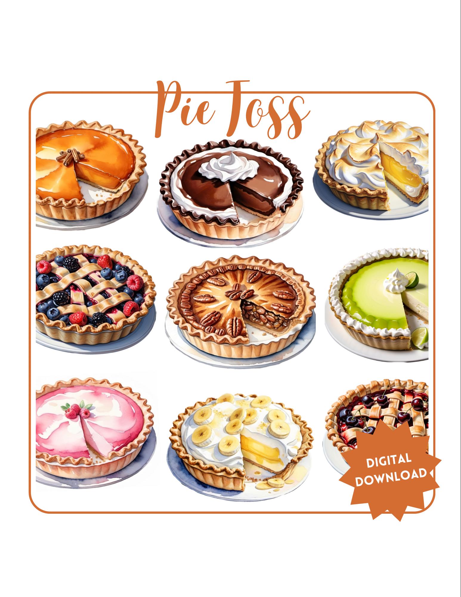 Pie Toss Thanksgiving Singing Time Activity for Primary Choristers ...