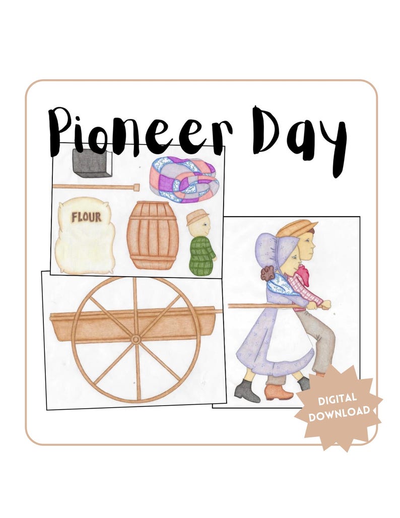 Pioneer Day Singing Time Activities for Pioneer Day Ideas Pioneer ...