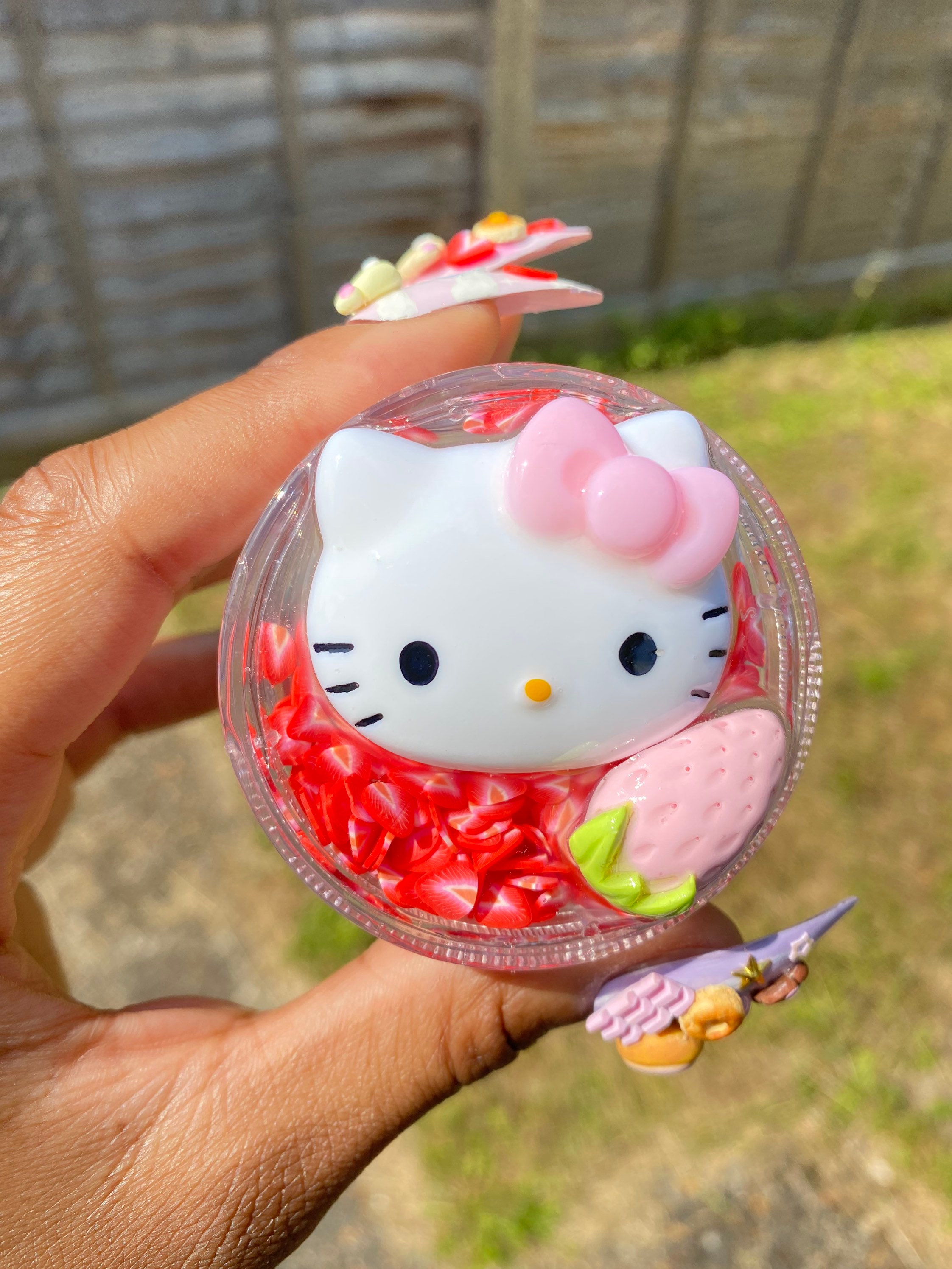 Kawaii Strawberry Core Fidget Grinders Choose From 3 Cute Etsy