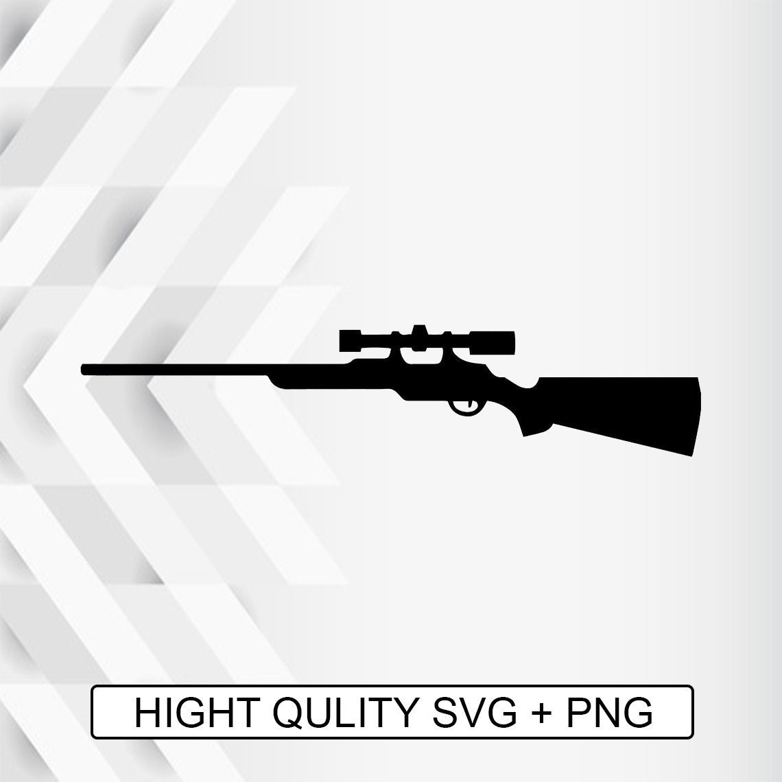 Hunting Rifle Gun Clipart Cricut SVG Digital Download Cricut | Etsy