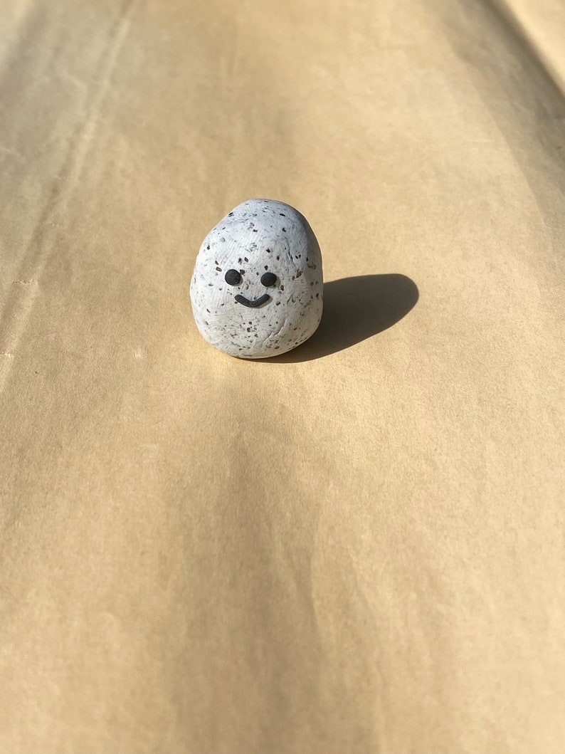 Emotional Support Rock | Polymer Clay | Pet Rock - Etsy