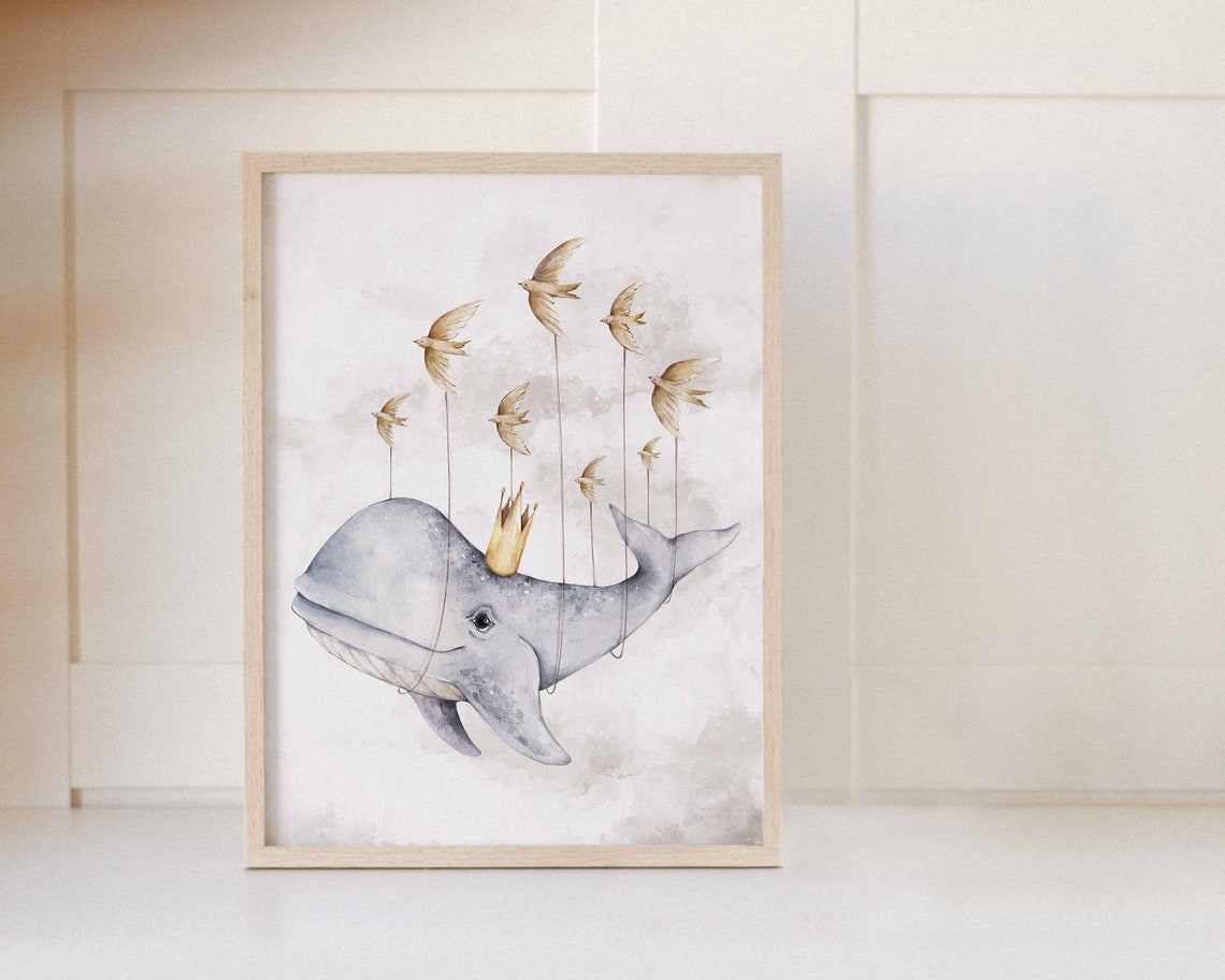 King Walter the Ruler of Dreamwards Whale Dreamward - Etsy Australia