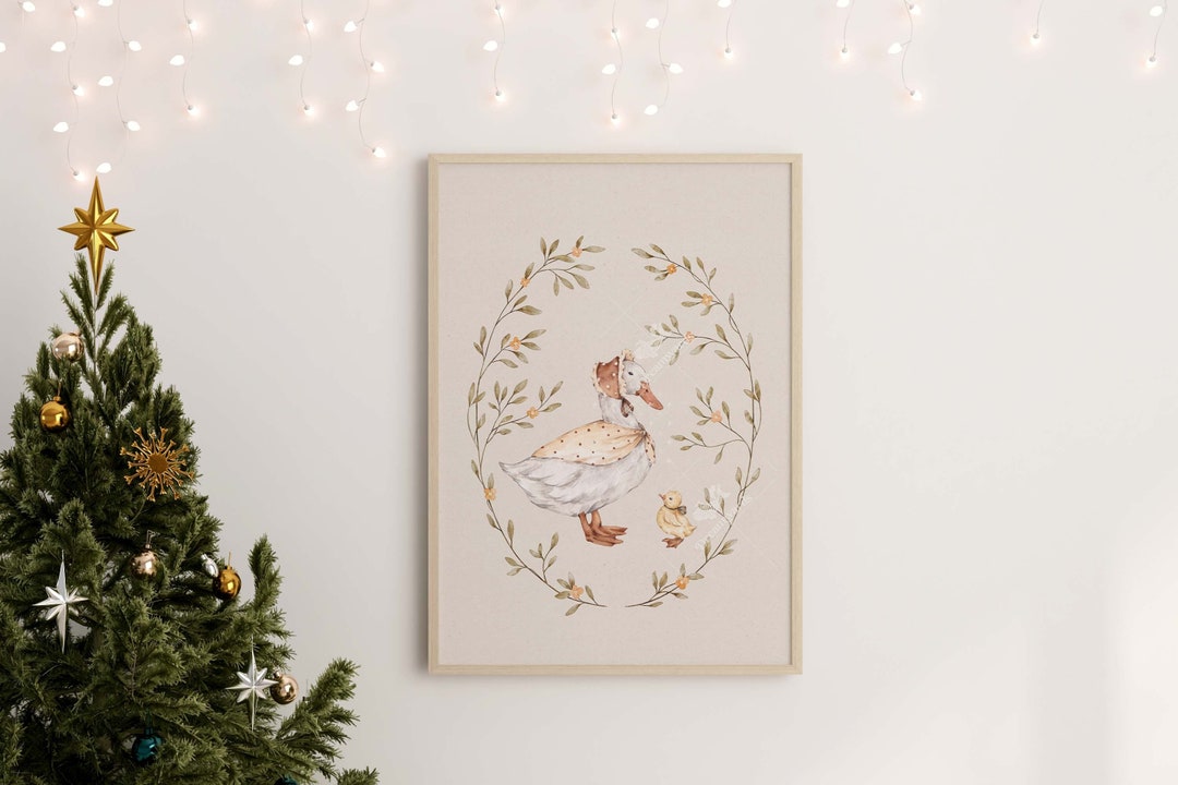 Petunia and Petal | Two Geese | in the Meadow Collection | Watercolour ...