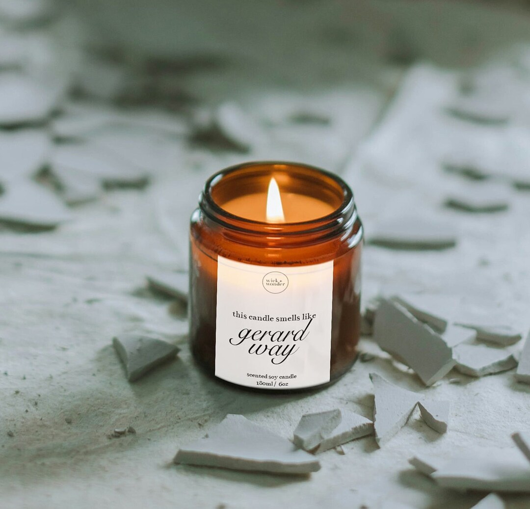 This Smells Like Gerard Way Candle, Gift for Gerard Way Fans, Gift for ...