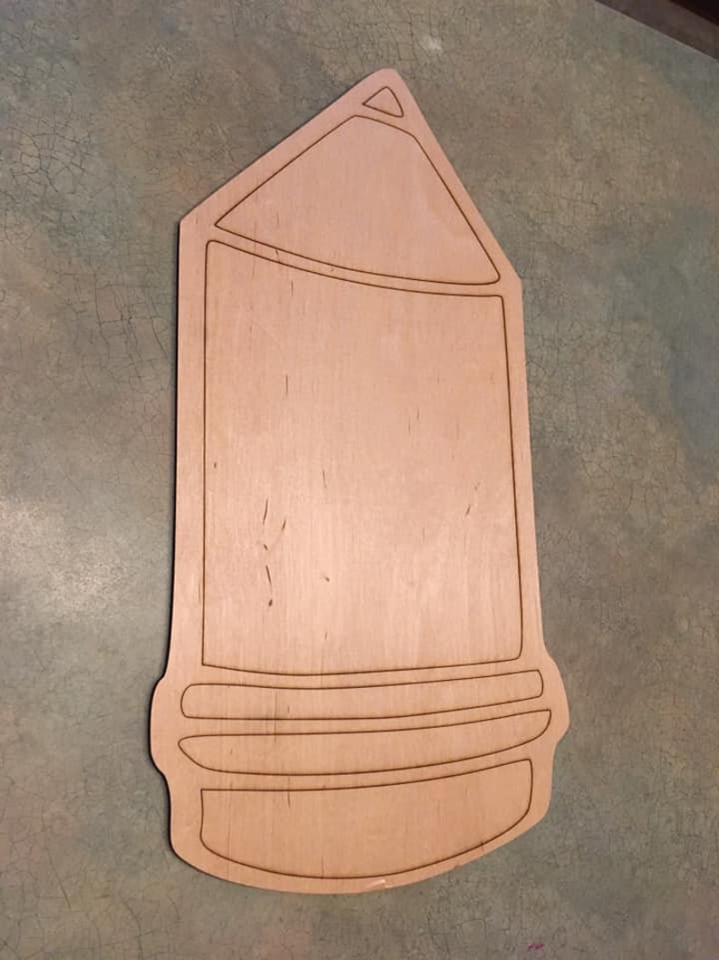 Unfinished Laser Cut Wood Door Hangers - Etsy