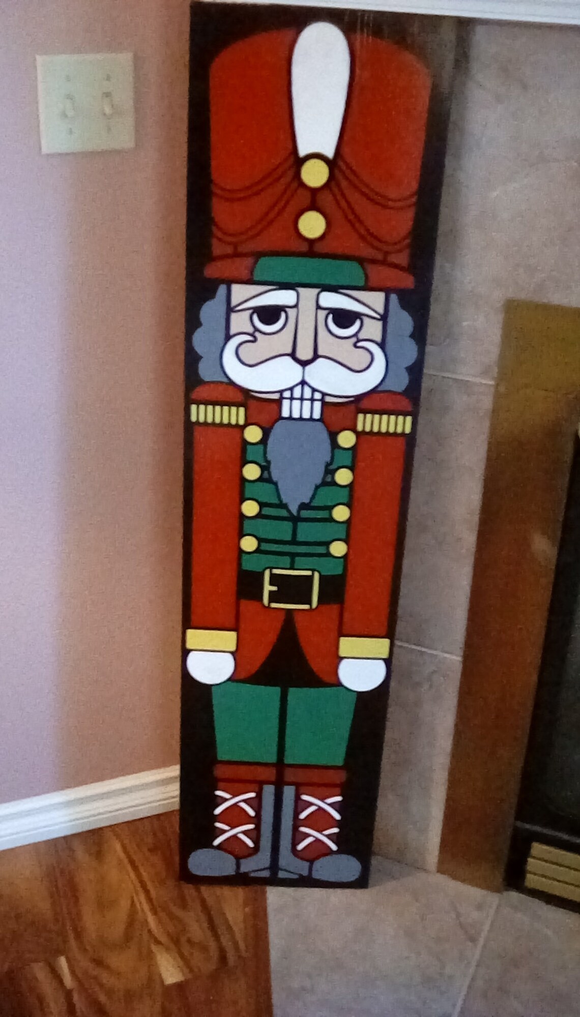 Christmas Nutcracker Porch Leaner - Etsy