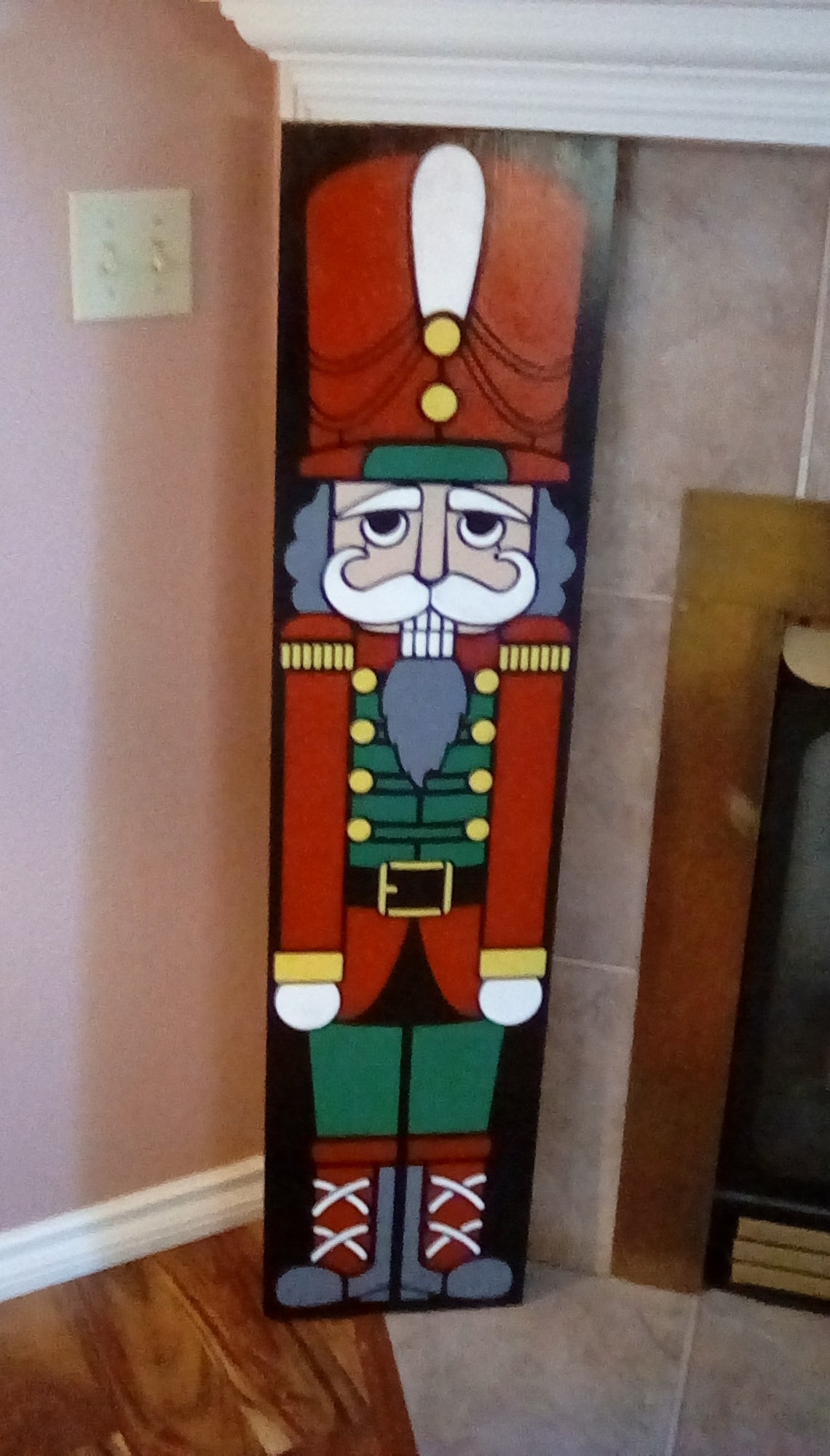 Christmas Nutcracker Porch Leaner - Etsy