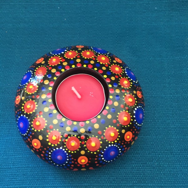 Mandala Tea Light - Etsy