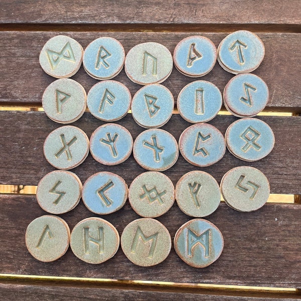Ceramic Runes - Etsy
