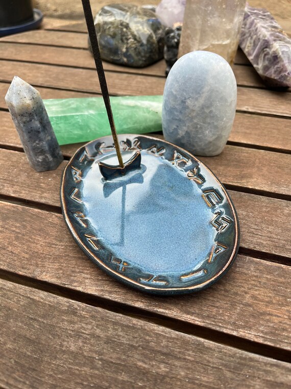 Rune Cleansing Dish Elder Futhark Runes Divination Dish - Etsy
