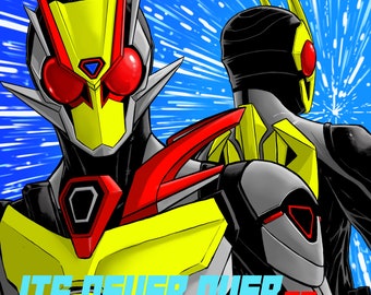 KR01-02 Kamen Rider Zero One Zero Two Vinyl Sticker Decal - Etsy