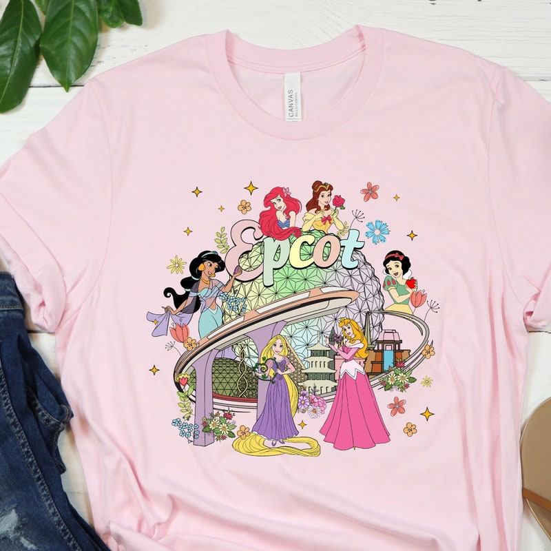 Epcot Princess Shirt - Etsy