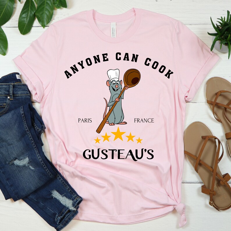 Disney Ratatouille Shirt Pixar Ratatouille Shirts Chef Remy - Etsy