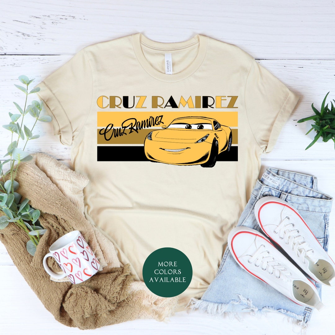 Cruz Ramirez Cars Shirt, Disney Cars Shirt, Cruz Ramirez Shirt, Cars ...