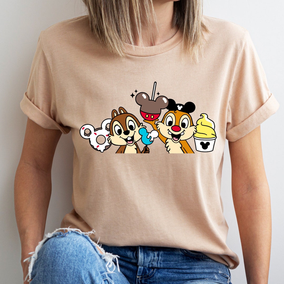 Chip N Dale Shirt, Disney Character Shirt, Chip and Dale Characters ...