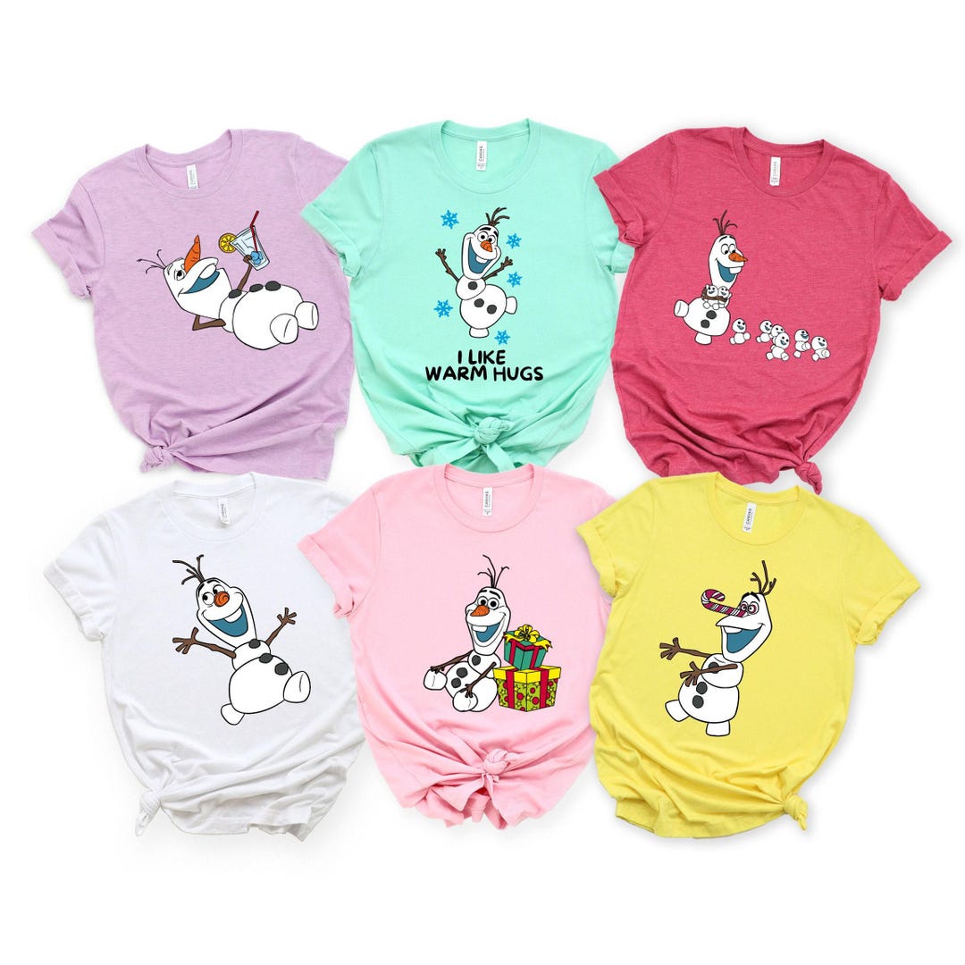 Frozen Olaf Shirt, Disney Olaf Sweatshirt, Matching Family Trip Tee ...