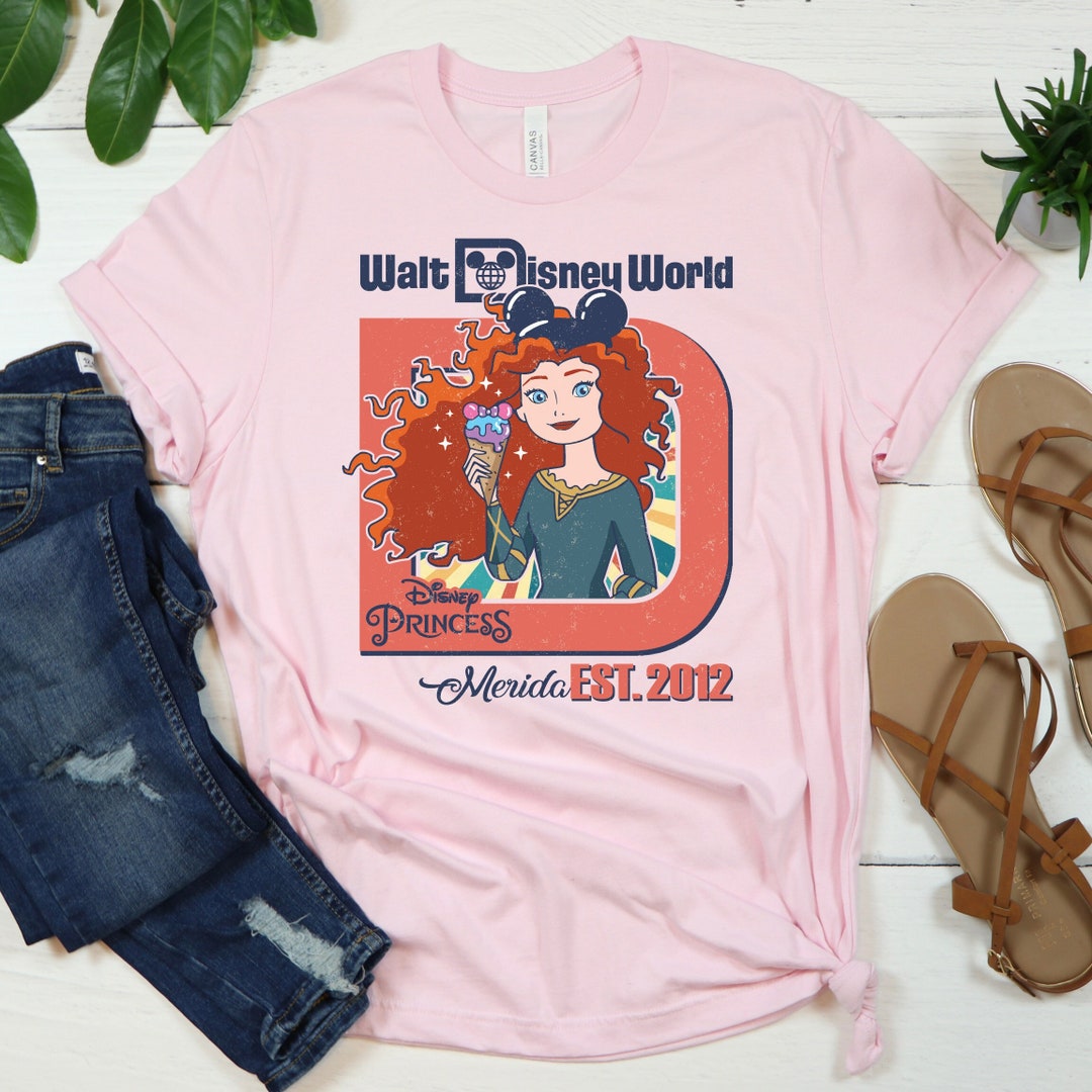 Princess Merida Shirt, Disney Princess Merida Shirt, Disney Women Shirt ...