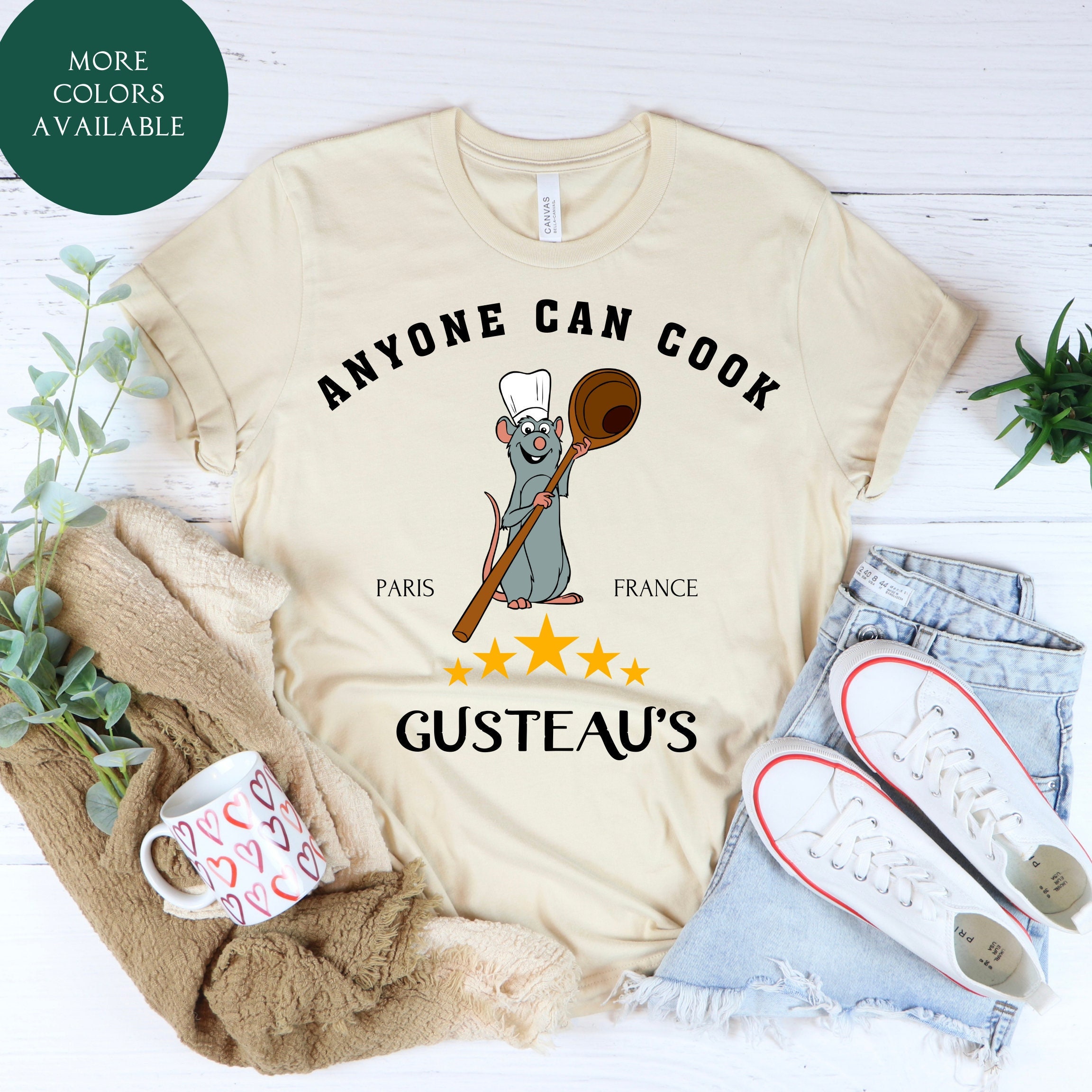 Disney Ratatouille Shirt Pixar Ratatouille Shirts Chef Remy - Etsy